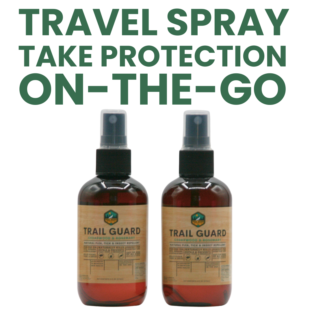 Trail Guard Travel Set (2) 4oz Bottles – Trail Hound Pet Supply Co.