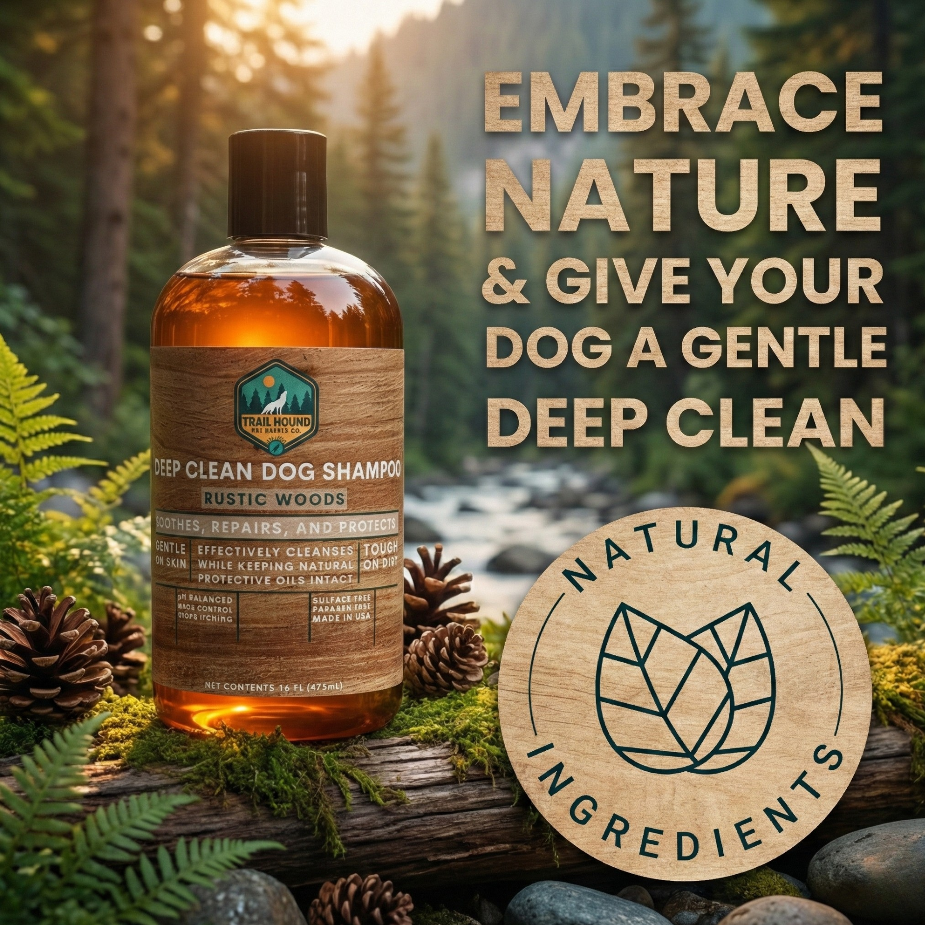Deep Clean Dog Shampoo – Trail Hound Supply Co.